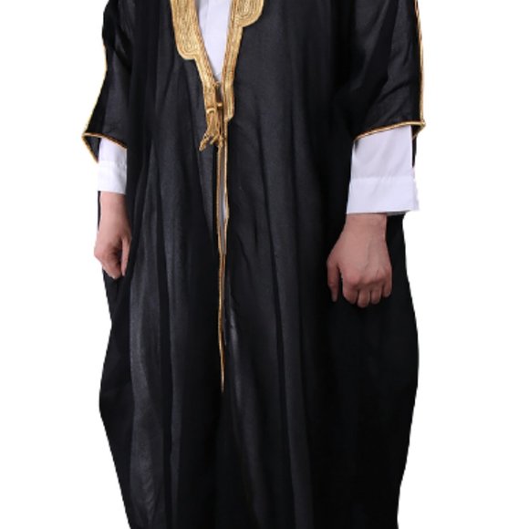 Kaftans | Mens Bisht Islamic Arab Dress Sheikh Imam Kaftan Cloak Bisht ...